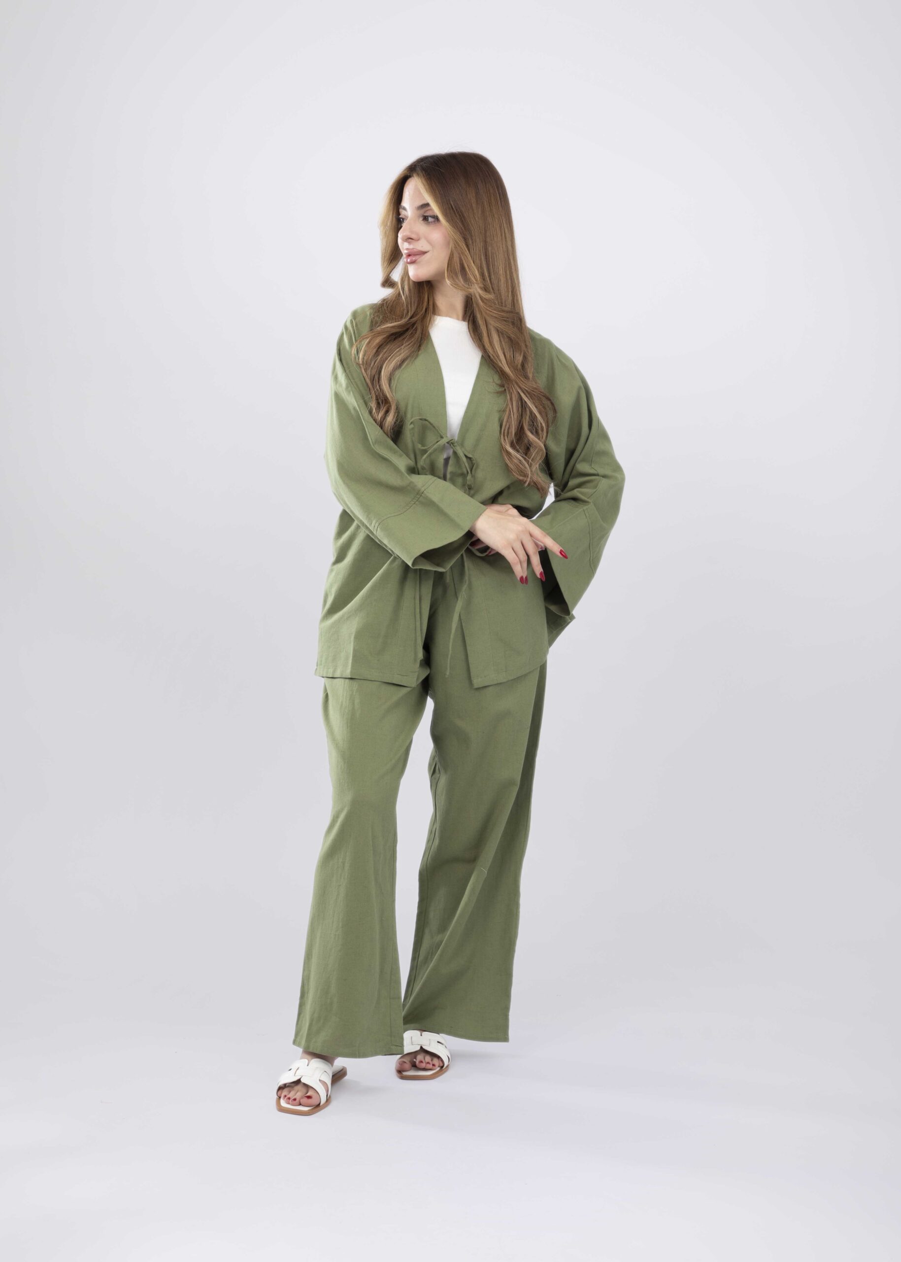 Women Plain Flow Trouser - LAFAMILIA